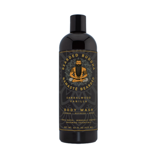 New! Namaste Bearded - Body Wash 16 oz - Bearded Buddha